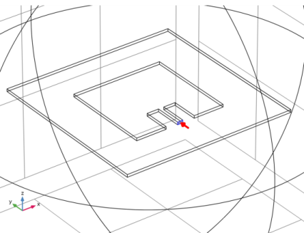 FEM-BEM Coupling of a Microstrip Patch Antenna