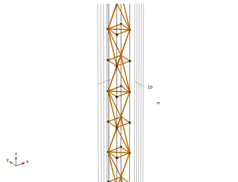 Linear Buckling Analysis of a Truss Tower
