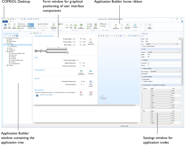 Starting the Application Builder