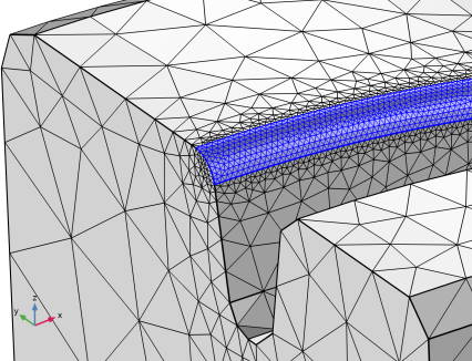 Adjusting the Element Size for the Unstructured Mesh Generator