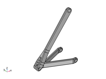 Assembly with a Hinge