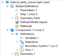 COMSOL 6.3 - Parameters, Variables, and Scope
