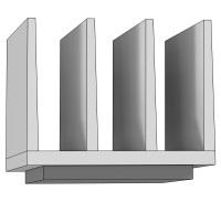 COMSOL 6.3 - Tutorial Model — Electronic Chip Cooling