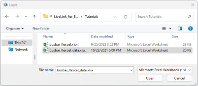 COMSOL 6.3 - Importing Parameters from Excel®