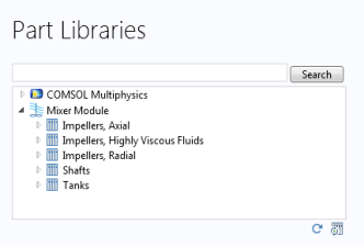 COMSOL 6.3 - Part Library Contents