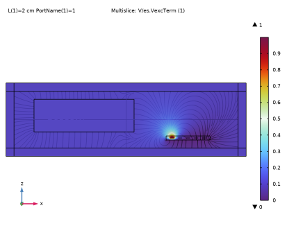 COMSOL 6.3 - Modeling a Capacitive Position Sensor Using FEM