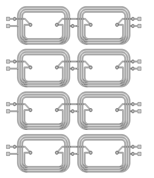 COMSOL 6.3 - Inductance Matrix Calculation of PCB Coils