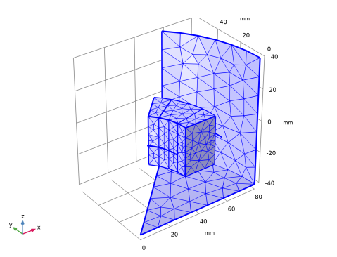 COMSOL 6.3 - Static Field Modeling of a Halbach Rotor
