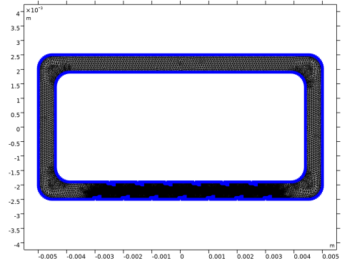 COMSOL 6.3 - Acoustic Microfluidic Pump