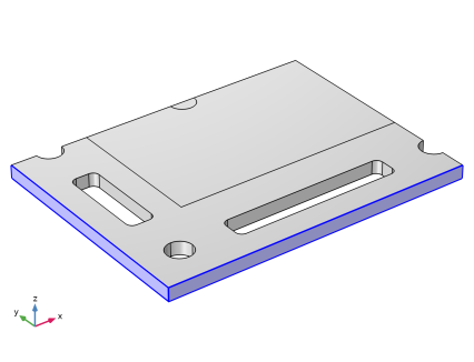 COMSOL 6.3 - Fuel Cell Bipolar Plate