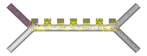 COMSOL 6.3 - Particle Tracing for Fluid Flow