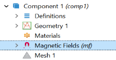 COMSOL 6.4 - Magnetic Fields (mf)