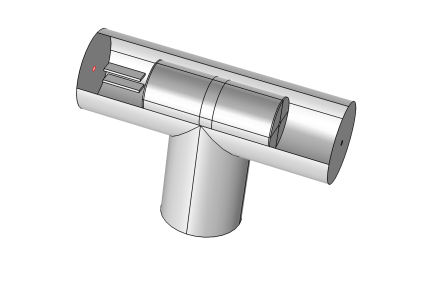 COMSOL 6.4 - Neutralization of a Proton Beam Through a Charge Exchange Cell