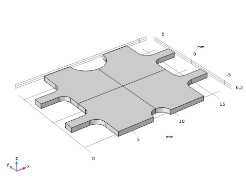 COMSOL 6.4 - Mechanical Multiport System: Elastic Wave Propagation in a ...